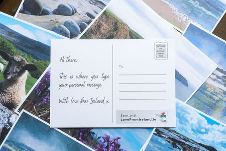 Love From Ireland - Send personalised Irish postcards from Ireland